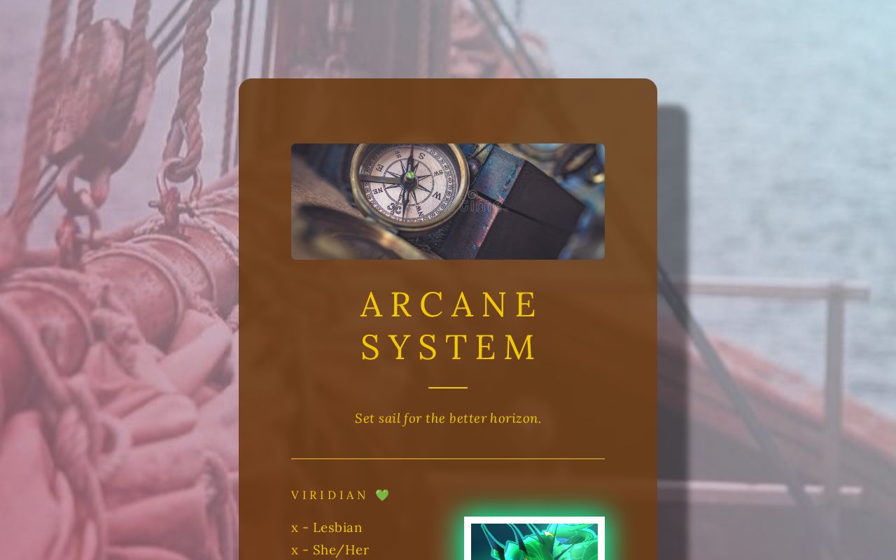 Arcane System Profile